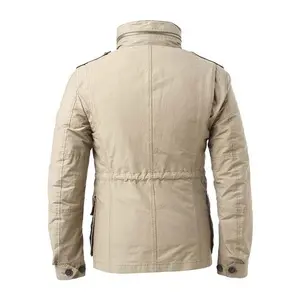 Burberry High Collar Casual Jacket