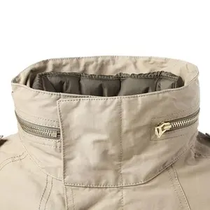 Burberry High Collar Casual Jacket