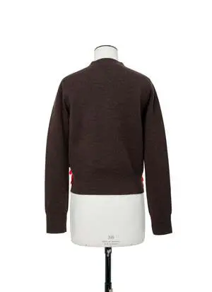 Sacai Sequin Embroidery Wool Knit Pullover