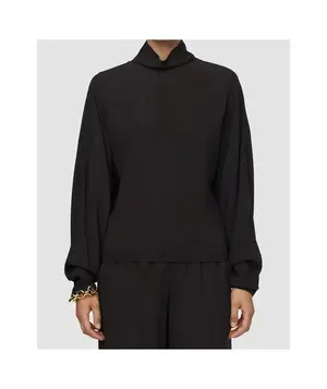 JOSEPH Buick Blouse - Cocoa