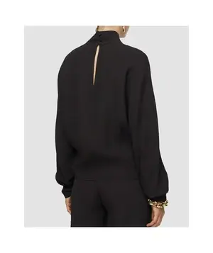 JOSEPH Buick Blouse - Cocoa