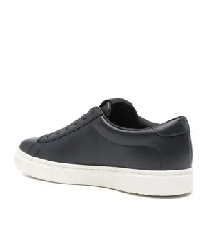 Emporio Armani Round Toe Lace-up Sneakers
