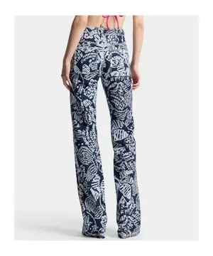 Dsquared2 Dalma Allover Printed Straight-leg Jeans