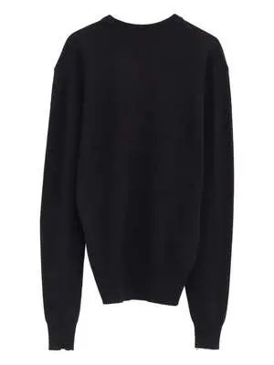 TOTEME Round-neck Cashmere Sweater - Black