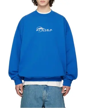 Vetements Slogan-embroidered Sweatshirt