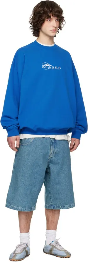Vetements Slogan-embroidered Sweatshirt