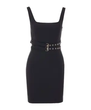 Liu Jo Belted Mini Dress - Black