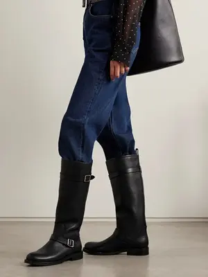 Simkhai Noah Buckle Boots - Black