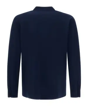 Herno Superfine Stretch Shirt - Blue