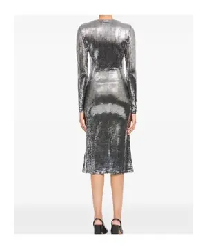 MAISON MARGIELA Embellished Midi Dress