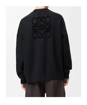 Loewe V-neck Knitted Cardigan - Black