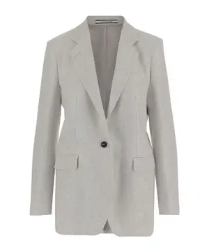 Tagliatore Jadrianne Single-breasted Blazer - Gray