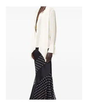 Nina Ricci Lavalliere Satin Shirt