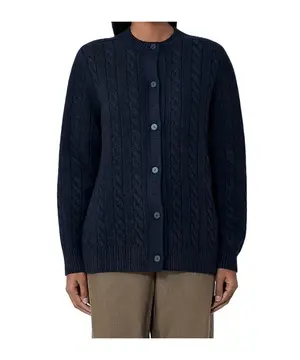 THE ROW Loneke Cardigan - Black