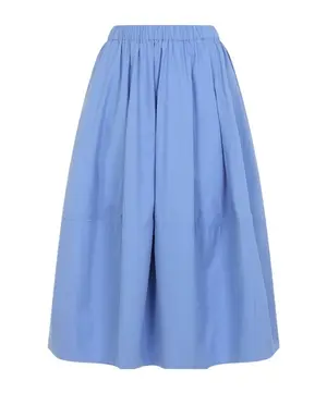 Co Name Bubble Midi Skirt