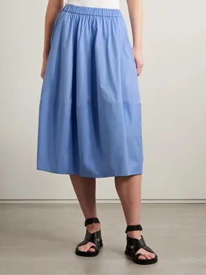 Co Name Bubble Midi Skirt