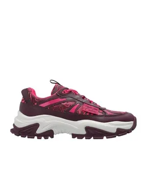 Versace Barocco Printed Lace-up Sneakers