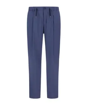 Herno Pocket Drawstring Trousers - Blue