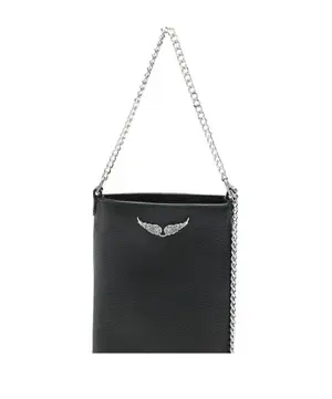 Zadig&Voltaire Voltaire Embellished Rock Phone Mini Bag - Black
