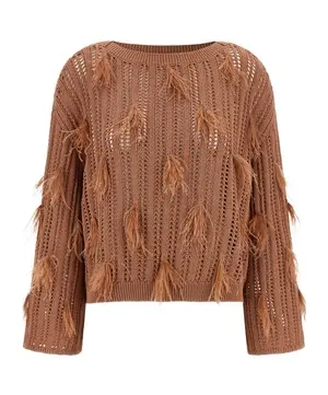 Twinset Frill Sweaters For Women