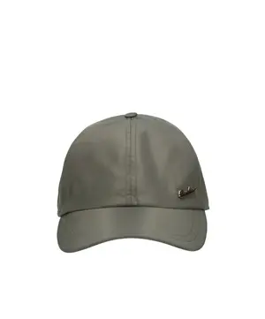 Borsalino Logo Plaque Baseball Cap - Gray