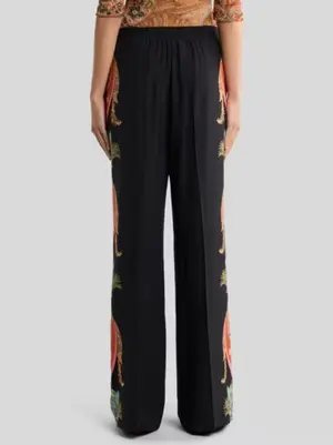 Etro Straight-leg Printed Pants