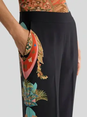 Etro Straight-leg Printed Pants
