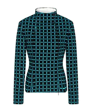 Emporio Armani Embroidered Checked Jacket