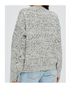 ANINE BING Sydney Sweater With Letter Pattern - Multicolor