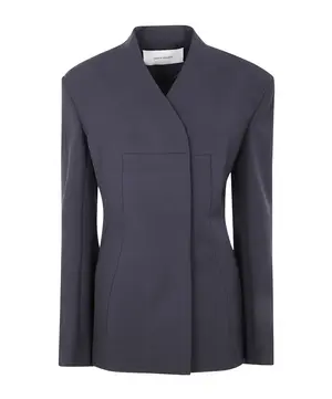 ENTIRE STUDIOS Button-fastening Double-breasted Coat - Black