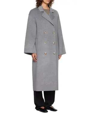 Loulou De Saison Borneo Long Coat - Gray