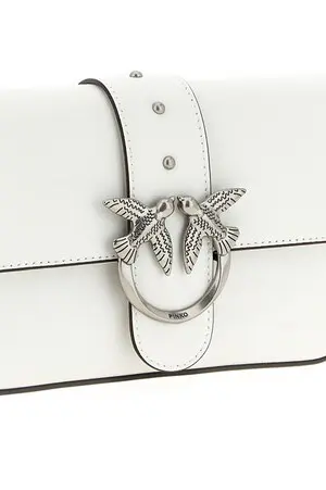 Pinko Love Birds Buckled Mini Shoulder Bag