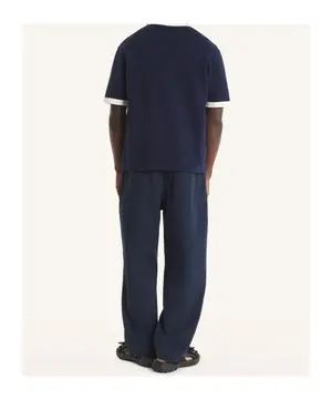 Maison Kitsuné Ribbed-trim Polo Shirt
