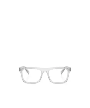 Prada Eyeglasses Rectangle Frame - White