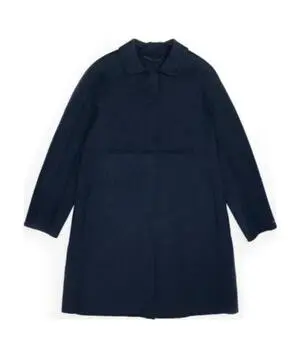 Max Mara Lapel Coat - Blue