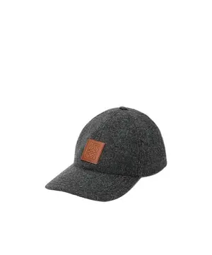 Loewe Patch Wool Cap - Grey