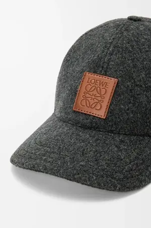 Loewe Patch Wool Cap