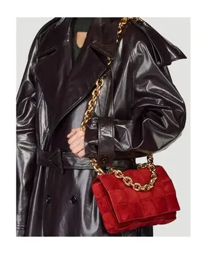 Bottega Veneta Interwoven Detail Shoulder Bag