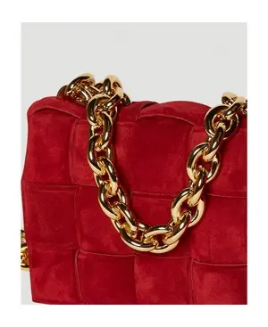 Bottega Veneta Interwoven Detail Shoulder Bag