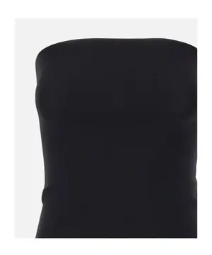 ENTIRE STUDIOS Bandeau Strapless Top - Black