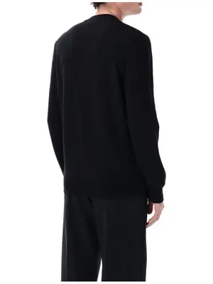 Fendi Crewneck Knitted Jumper With Ff Detail