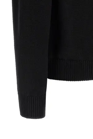 Fendi Crewneck Knitted Jumper With Ff Detail