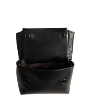 J.W.ANDERSON Twister Logo Debossed Medium Tote Bag - Black