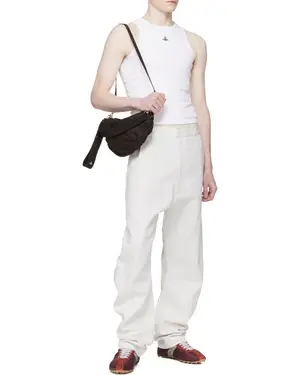 VIVIENNE WESTWOOD Zippered Shoulder Bag