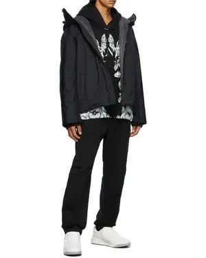 Valentino Garavani Contrast Hooded Jacket