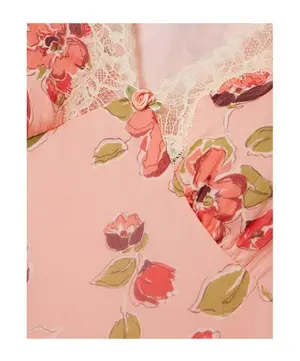 Rixo Printed Clarice Maxi Dress - Pink