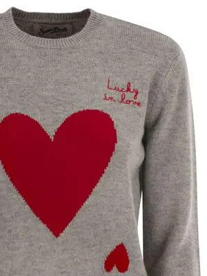 MC2 SAINT BARTH Lucky In Love Knitted Jumper