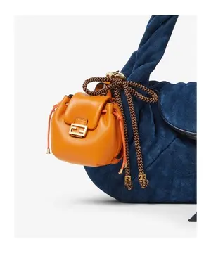 Fendi Nano Backpack Charm - Orange