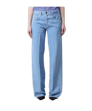 DONDUP Jacklyn Straight Leg Jeans - Blue