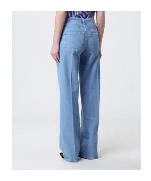 DONDUP Jacklyn Straight Leg Jeans - Blue